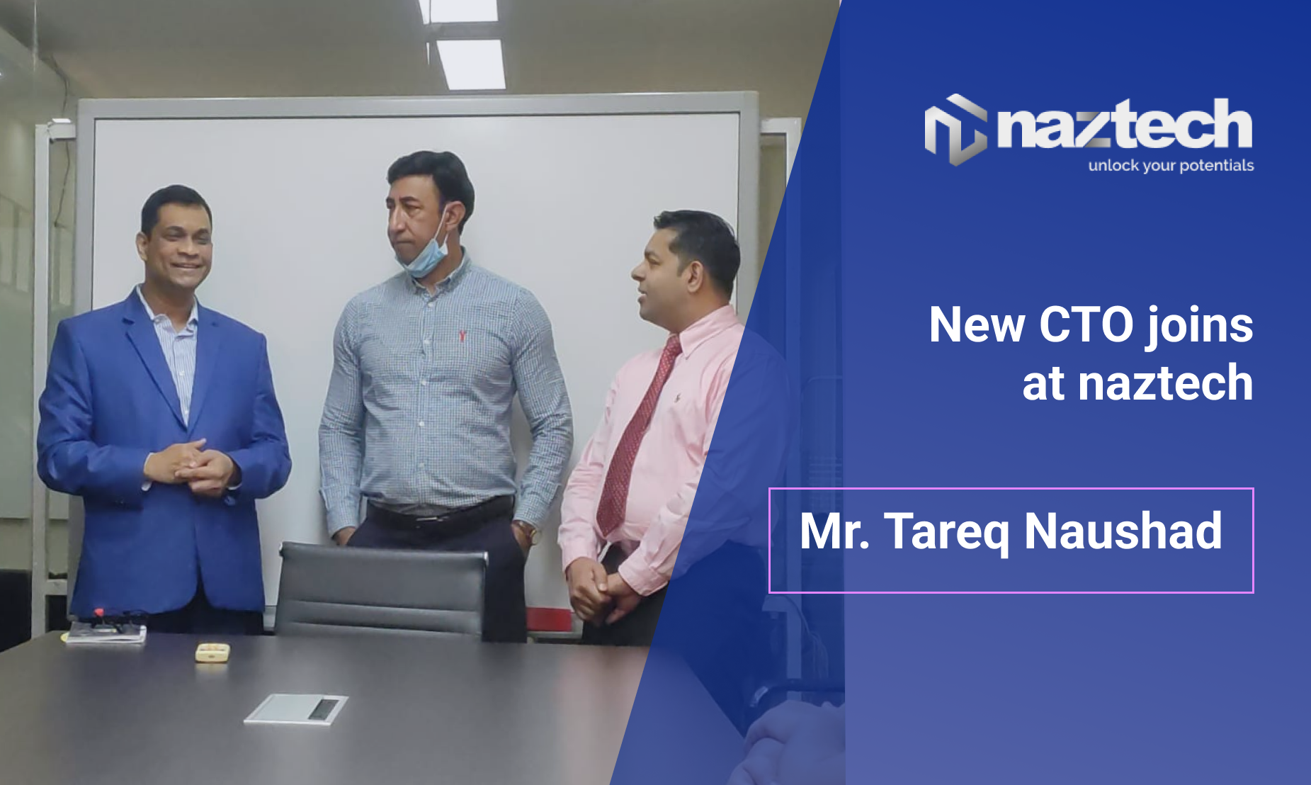 New CTO joins at naztech - naztech Inc